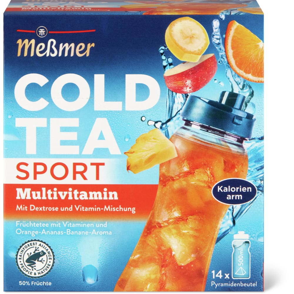 Meßmer · Cold Tea Sport · Multivitamin • Migros