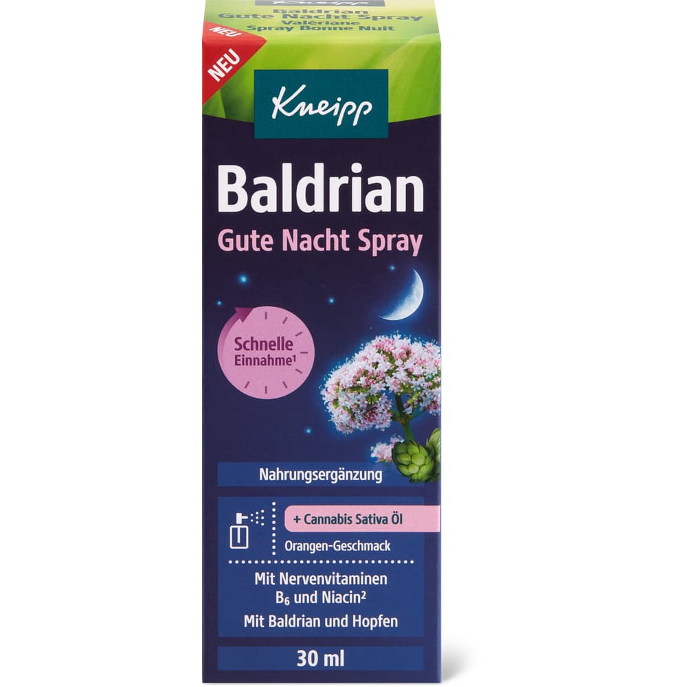 Kneipp Baldrian Gute Nacht Spray • Migros Online