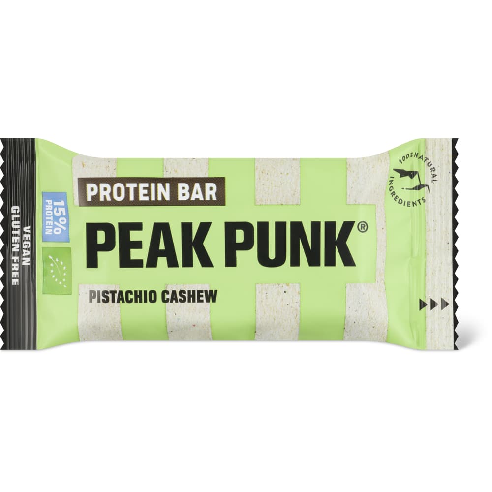 Peak Punk · Bar · Bio, Pistachio & Cashew, vegan • Migros