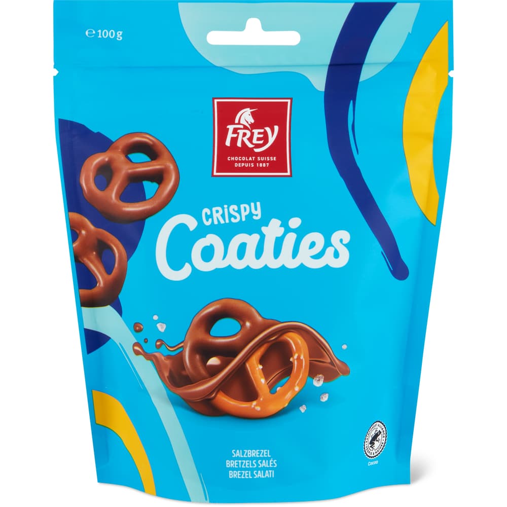 Frey · Coaties Crispy · Bretzels salés • Migros