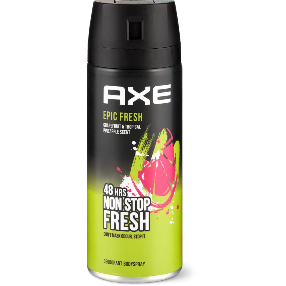 Axe Epic Fresh · Deospray · 48h, ohne Aluminiumsalze • Migros