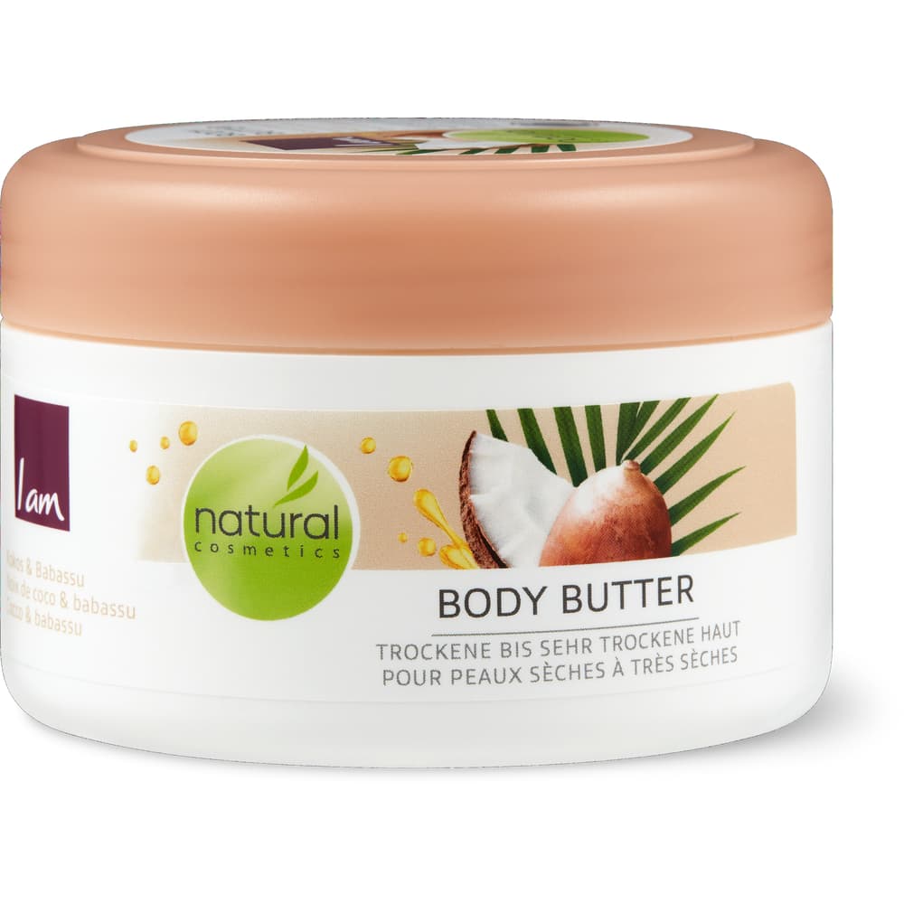 I am · I am Natural Cosmetics Body Butter Kokos & Babassu • Migros