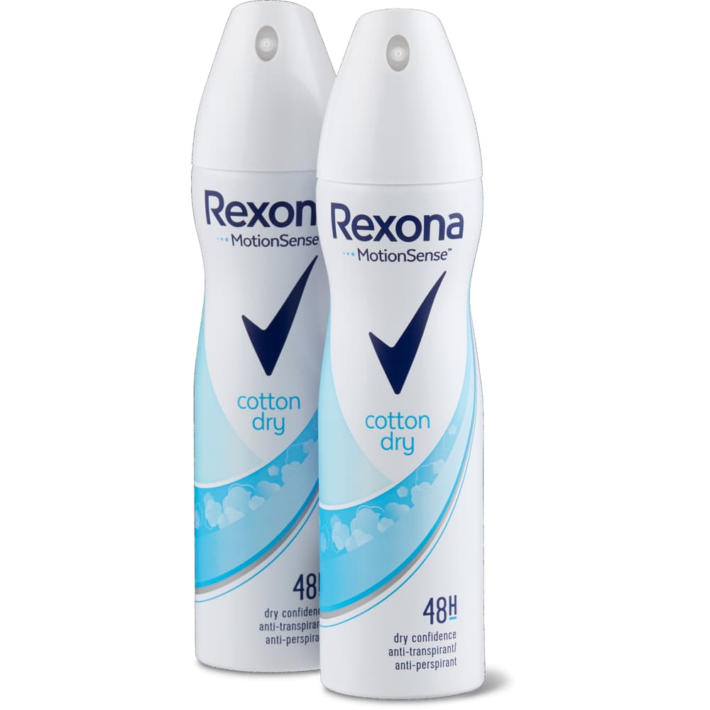 Rexona Cotton Dry · Deospray · 48h • Migros Online
