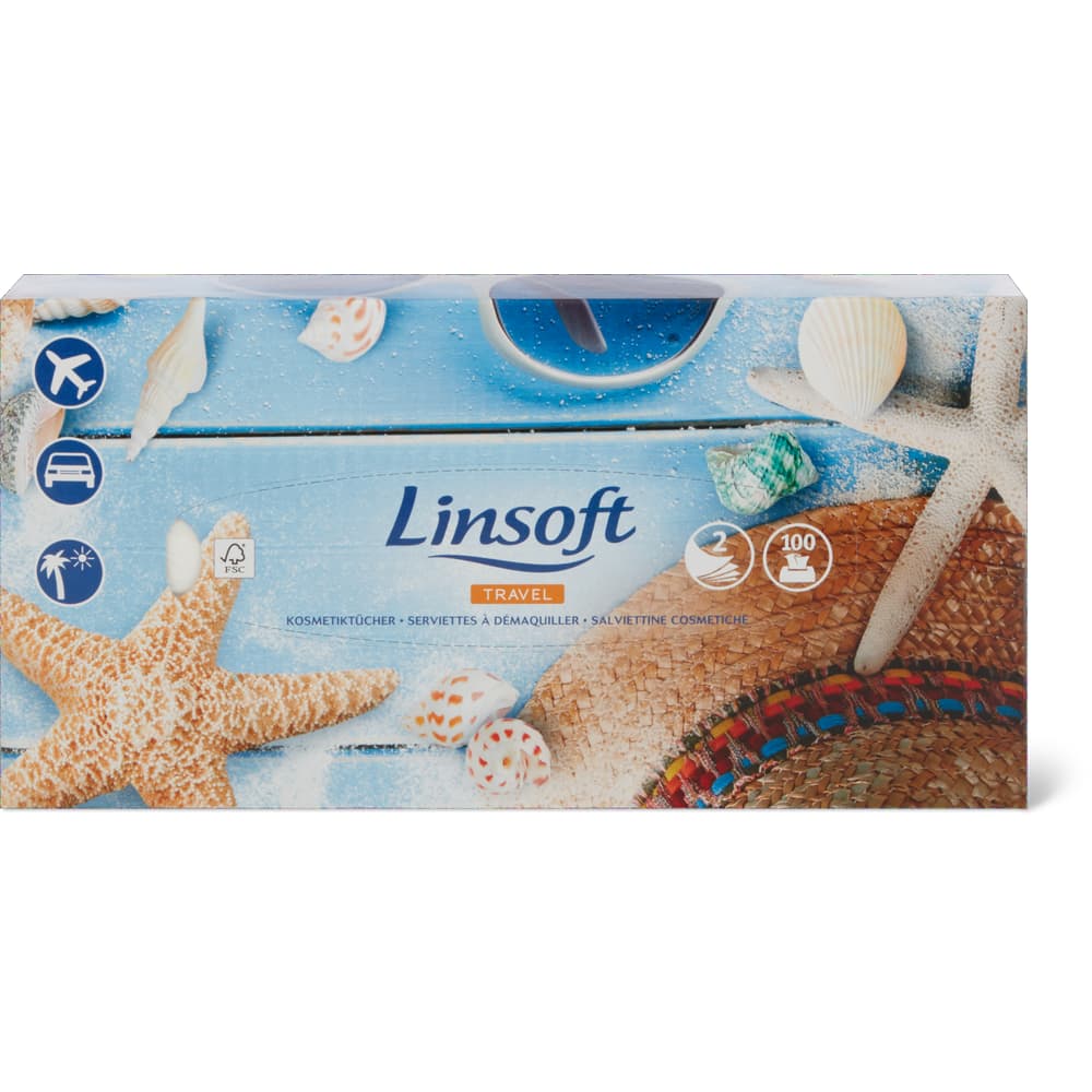 Linsoft Travel · Cosmetic tissues • Migros