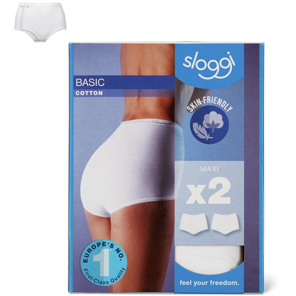 Sloggi · Sloggi Slip Maxi pour femme Basic • Migros