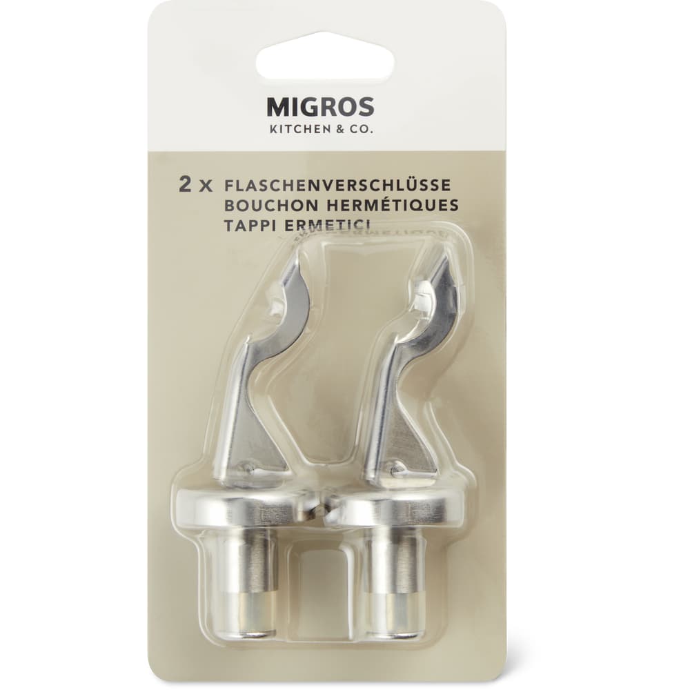Migros Kitchen & Co. · Tappo ermetico · argentato, acciaio inox ...