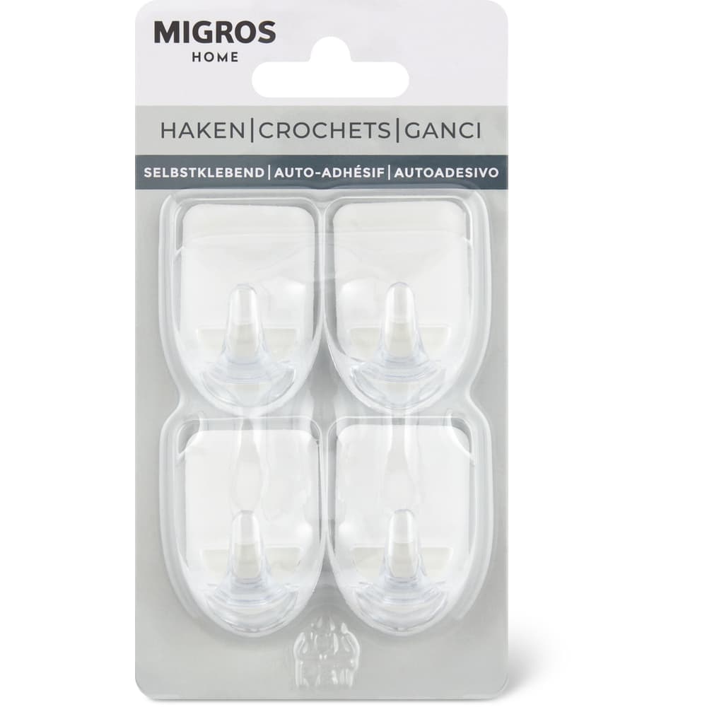 MIGROS HOME · MHOME Crochets autoadhésifs petite • Migros Online