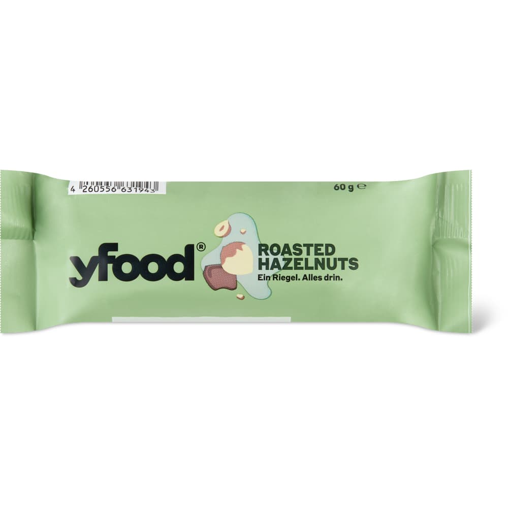 YFood · Protein bar · hazelnut & chocolate • Migros