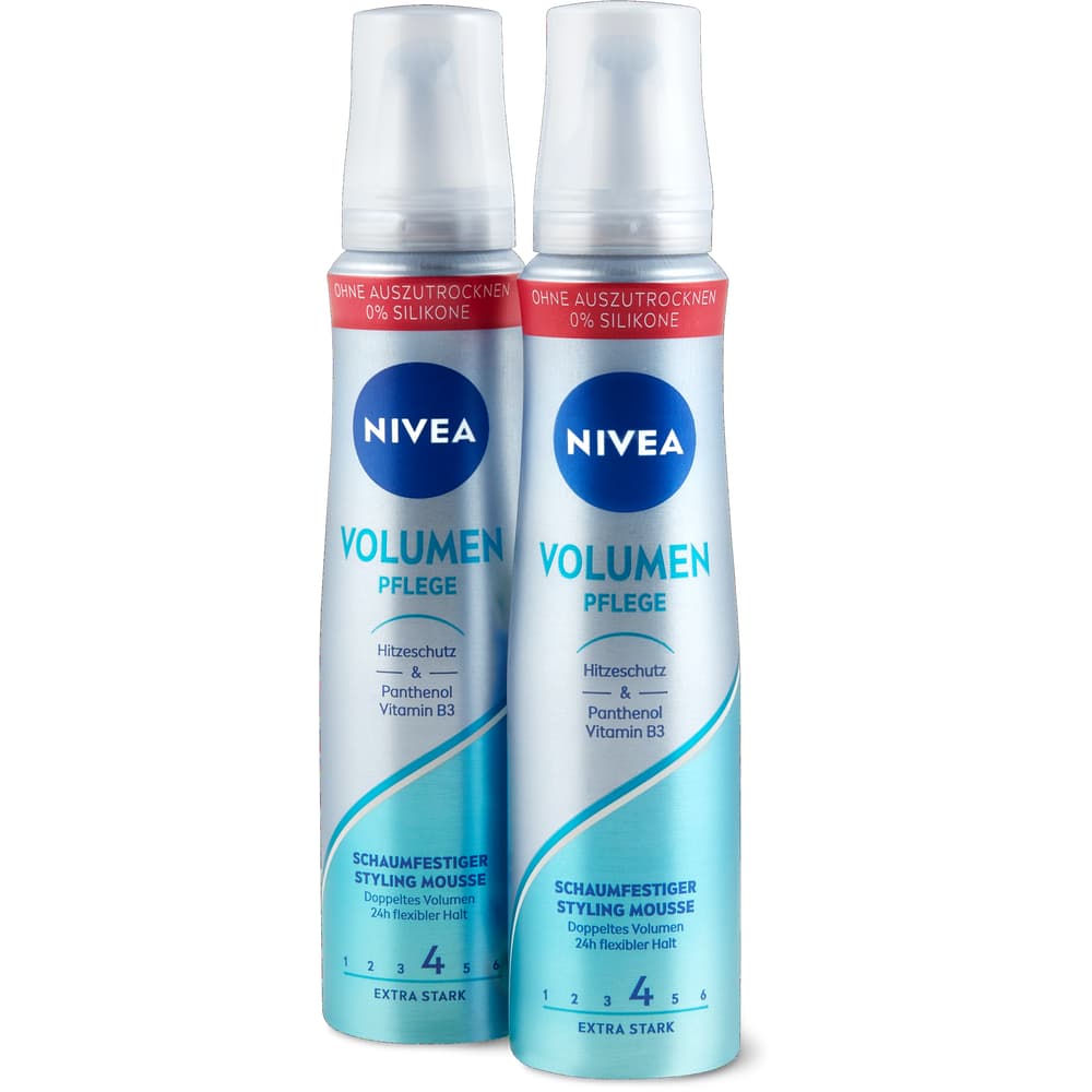 Nivea Volumen Pflege · Hair mousse · Hold 4/6 • Migros