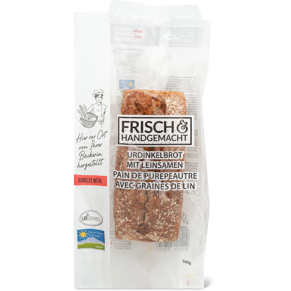 Pain de pur épeautre · Graines de lin • Migros