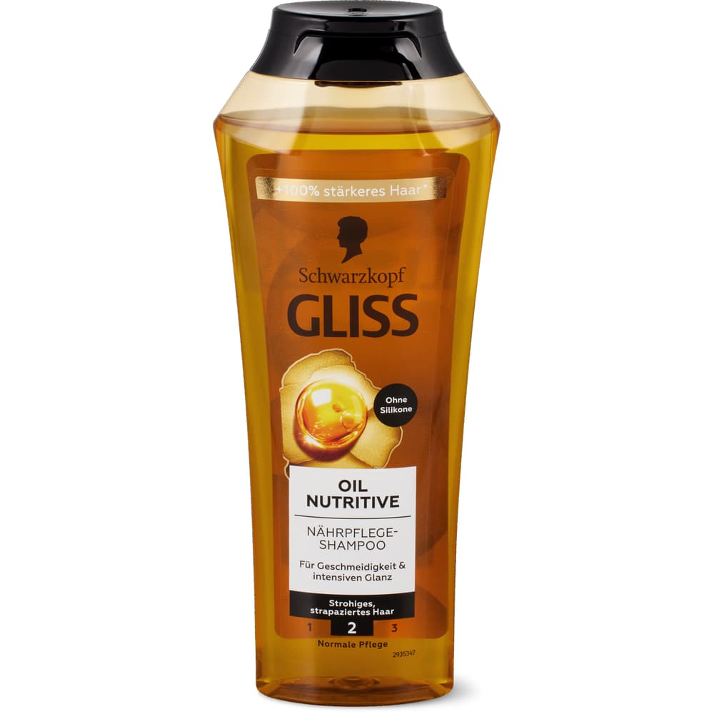 Gliss · Gliss Oil Nutritive shampooing • Migros