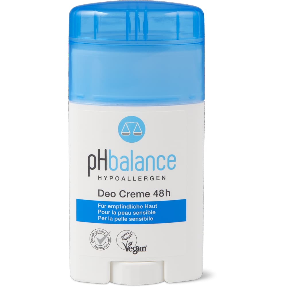 pH balance Hypoallergen · Déodorant stick · 48h • Migros