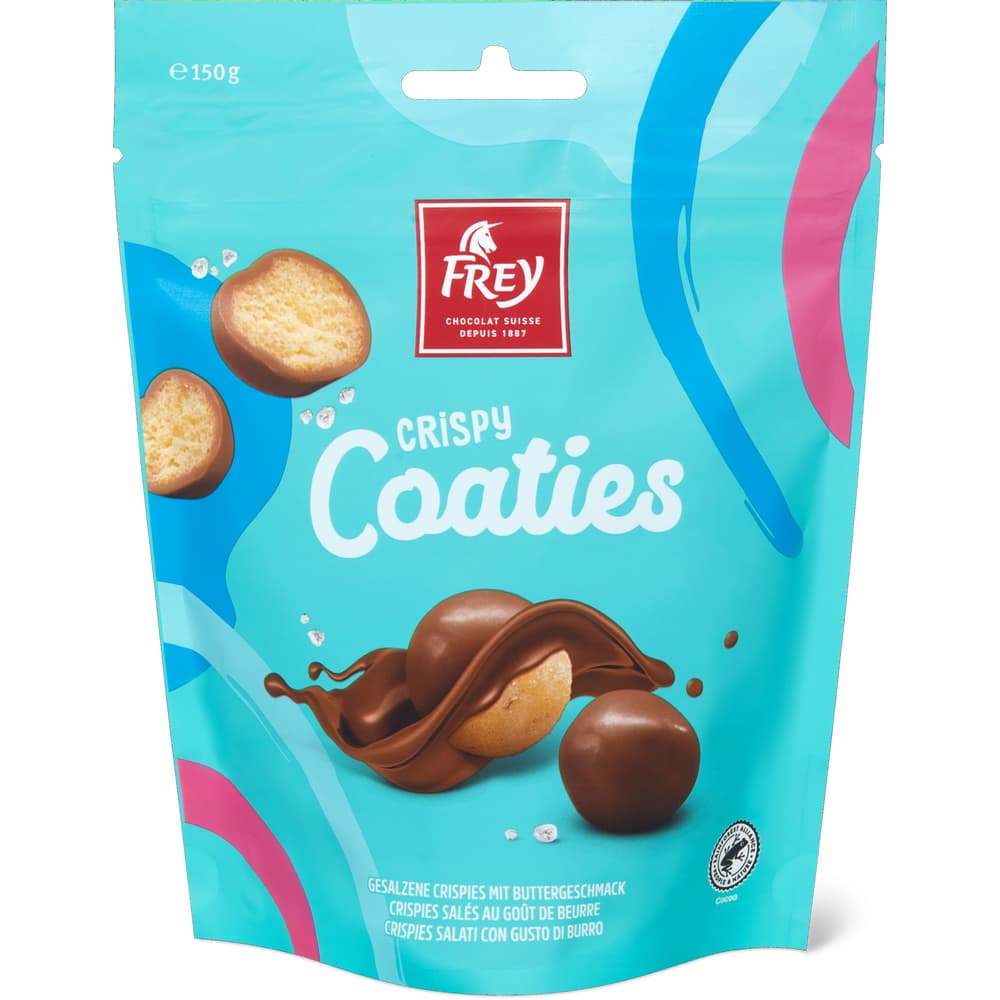 Frey · Coaties Crispy · Crispies salés au goût de beurre • Migros