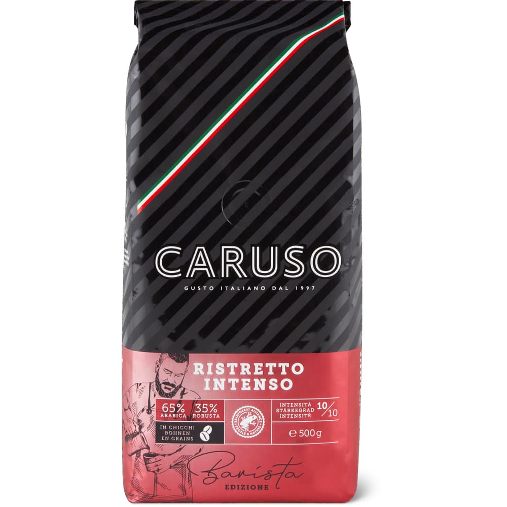Caruso · Caffè in chicchi · ristretto intenso • Migros