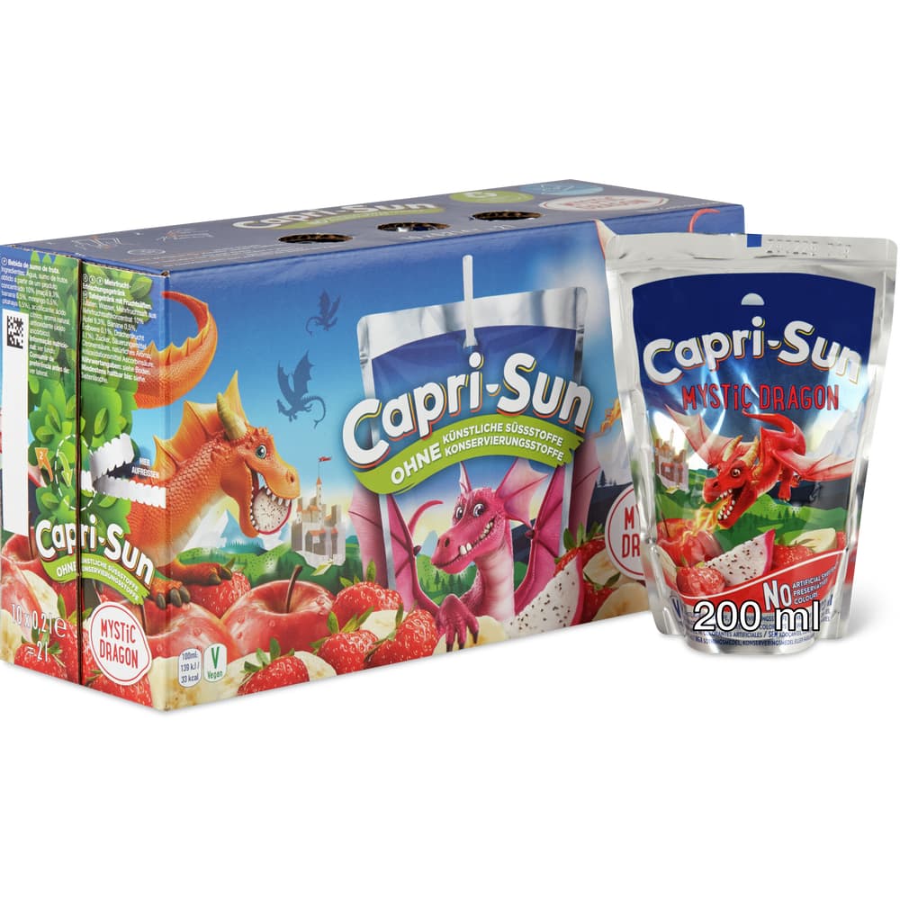 Capri Sun · Fruchtgetränk · Mystic Dragon • Migros