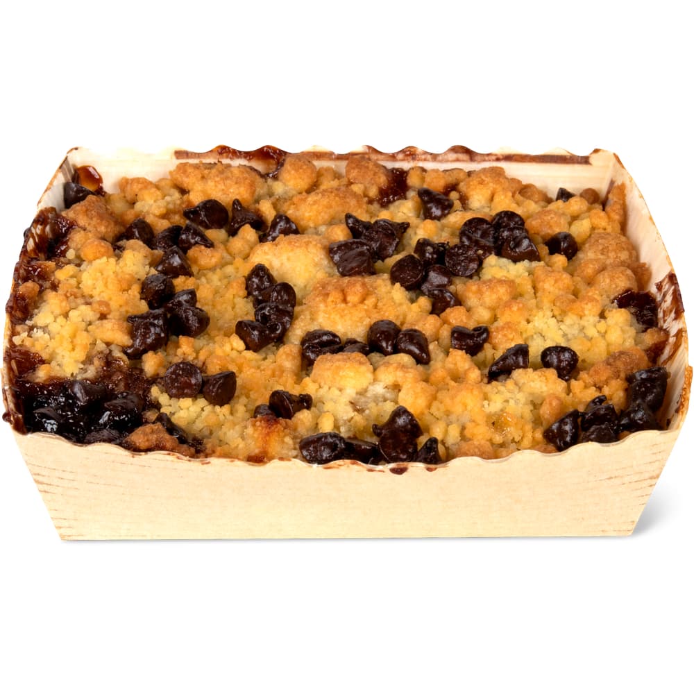 Fresh & handmade · Pear and Chocolate Crumble • Migros
