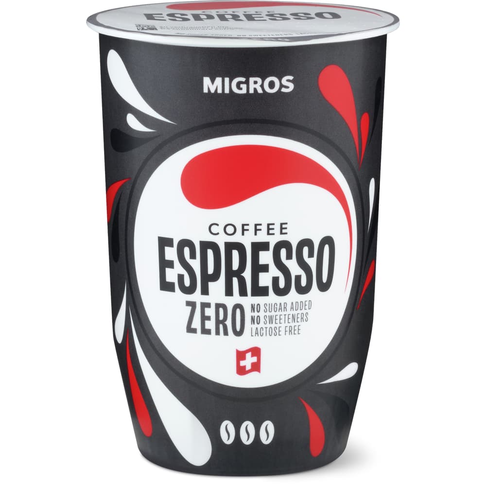 Migros Fairtrade aha! · Caffè & Latte · Espresso Zero • Migros