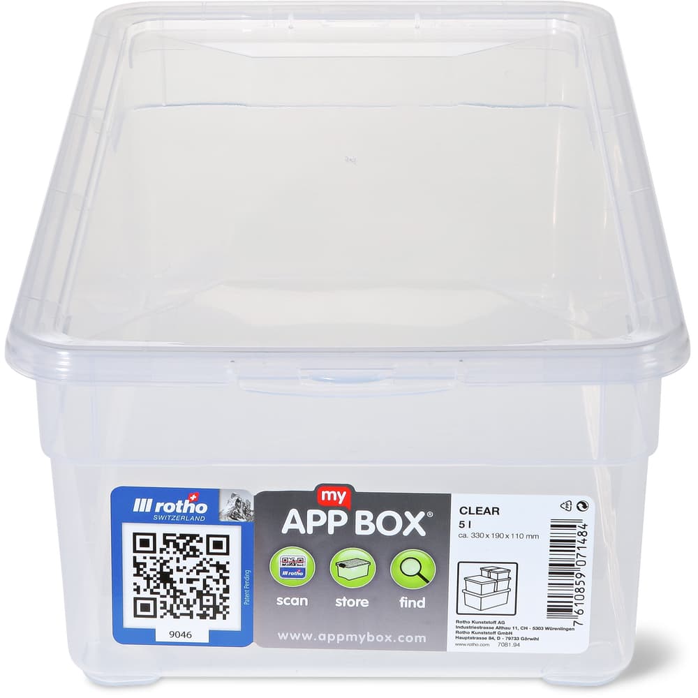 Rotho · Clearbox · 5L transparent • Migros Online