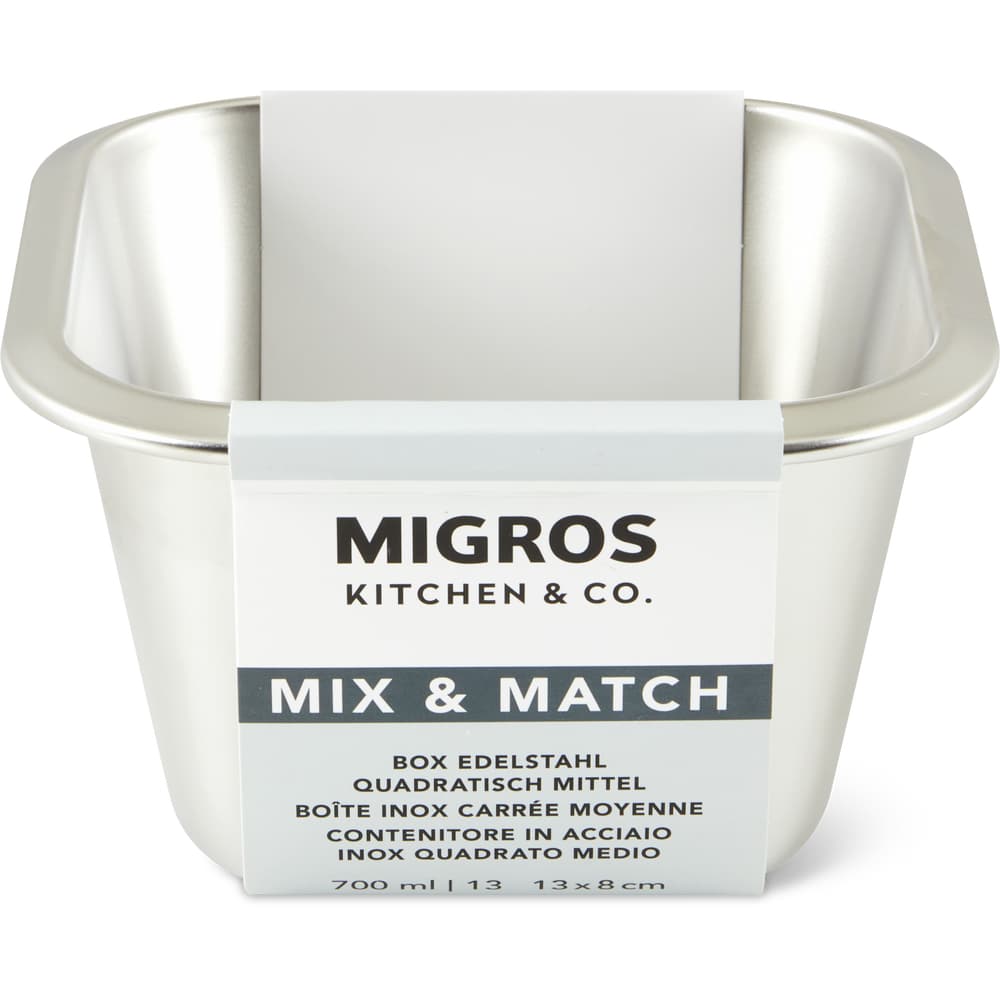 MIGROS KITCHEN & CO. · Kitchen & Co. Mix&M. Boîte inox car 0,7L • Migros