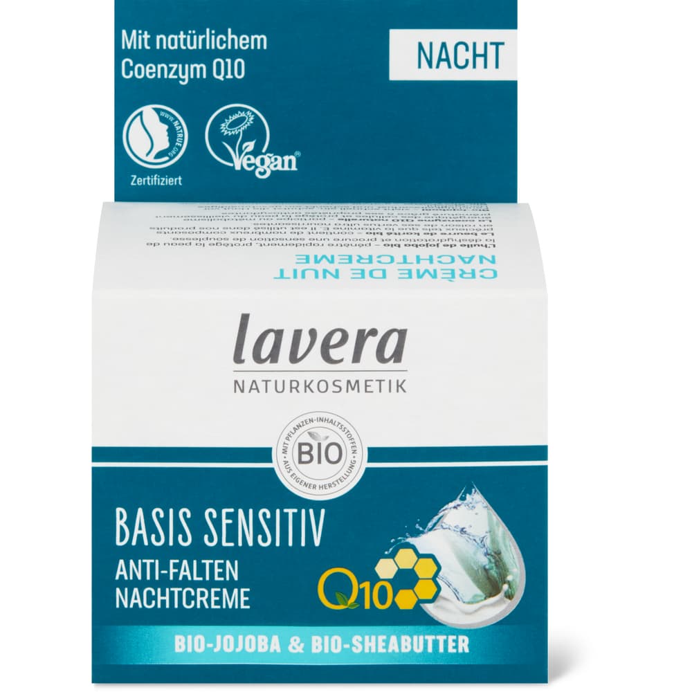 Lavera Basis Sensitive Night Cream Q10 • Migros