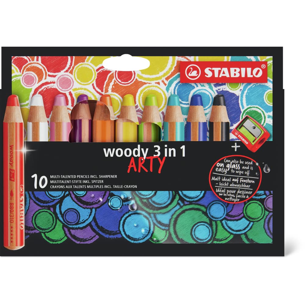 Stabilo · woody 3in1 10er Etui • Migros