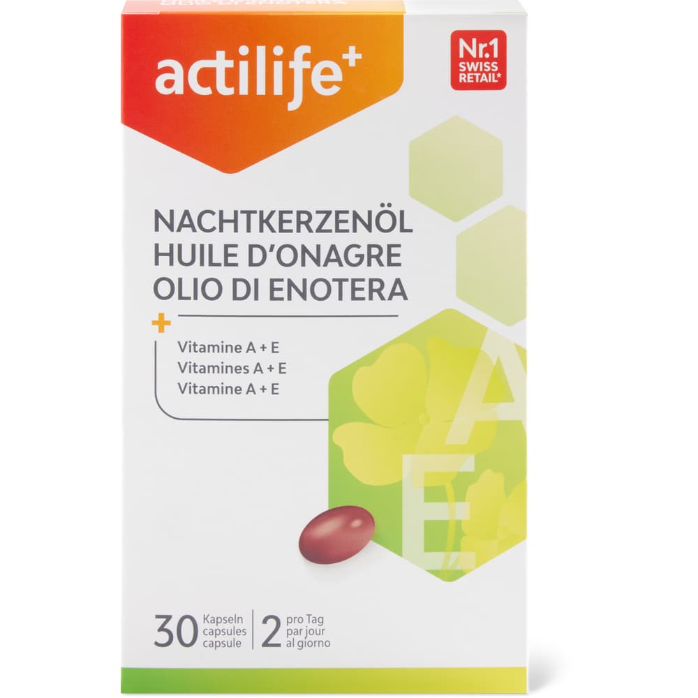 Actilife · Capsule di olio di enotera • Migros