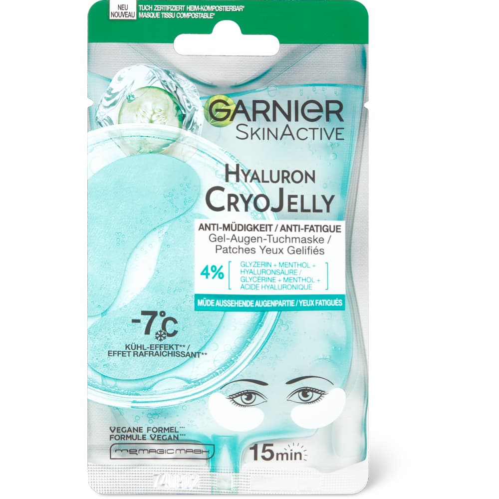 Garnier SkinActive Cryo Jelly Eye Mask • Migros