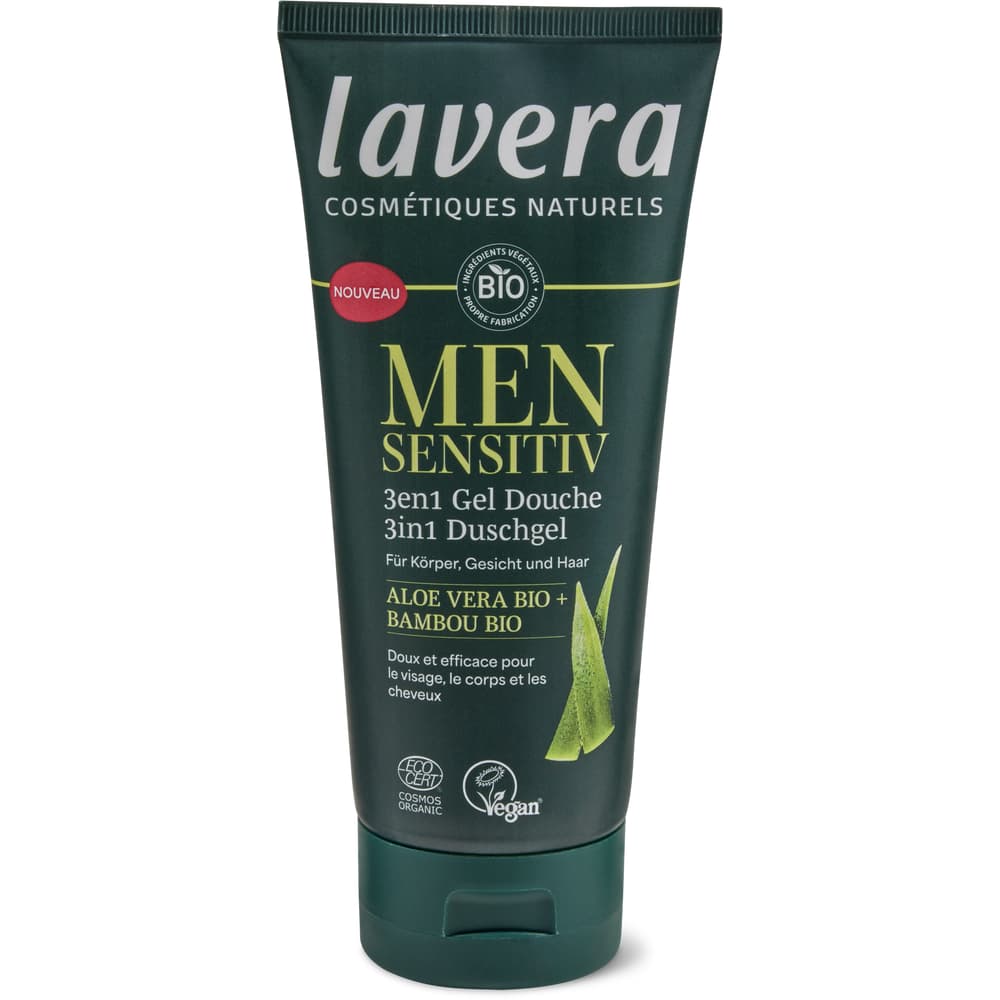 Lavera · Lavera Men sensitiv 3in1 Duschgel • Migros