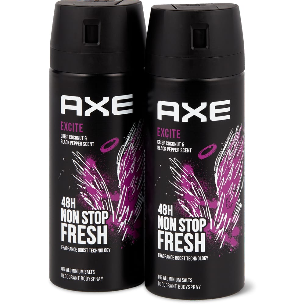Axe Excite · Deospray · 48h, ohne Aluminiumsalze • Migros Online