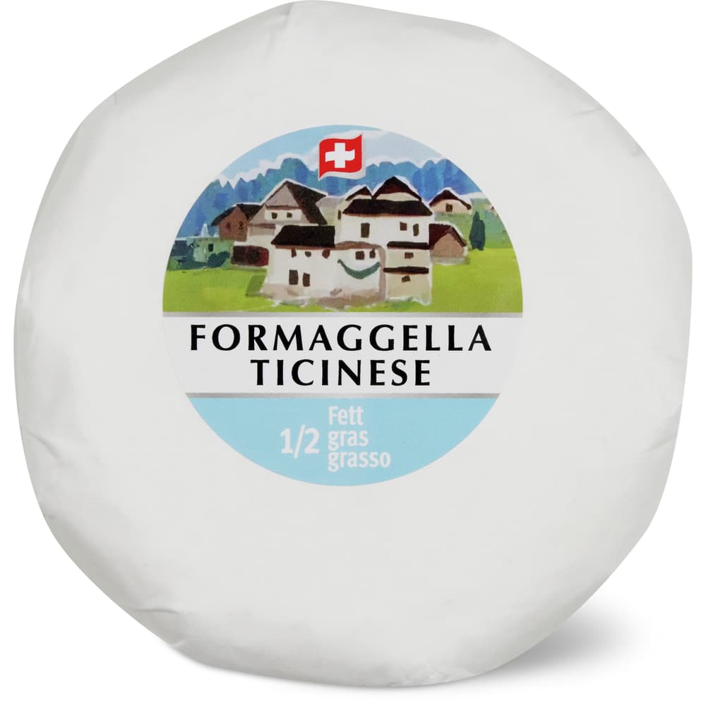 Formaggella Ticinese · Formaggio svizzero a pasta semidura, 1/4 grasso ...