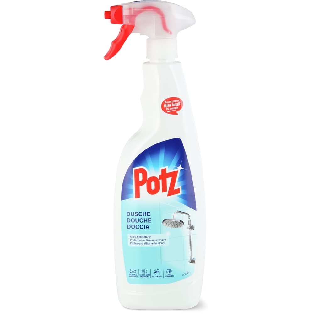 Potz · Nettoyant salle de bain · Formule efficace contre le calcaire ...