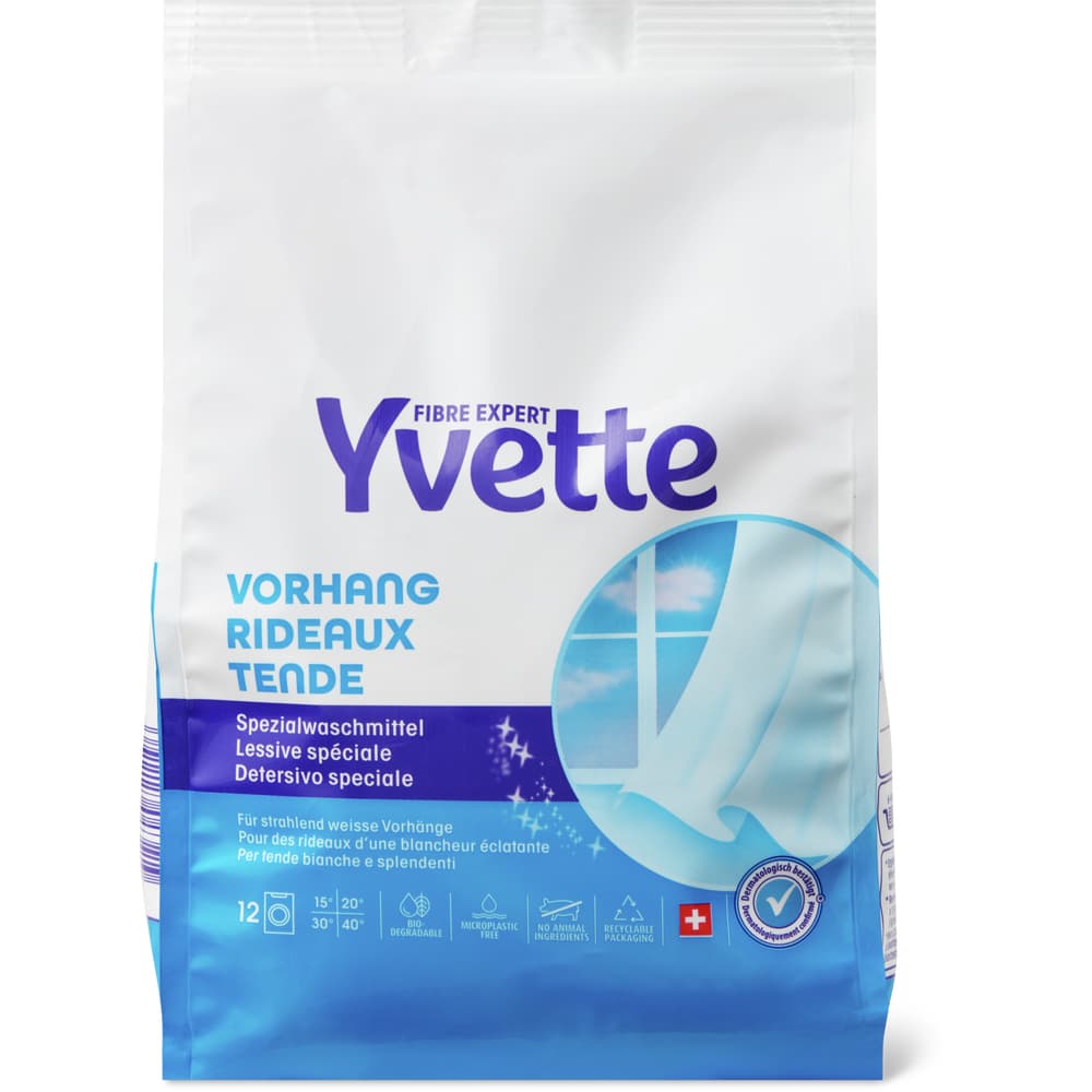 Yvette · Special Detergent · Curtains, 12 Wash Cycles • Migros