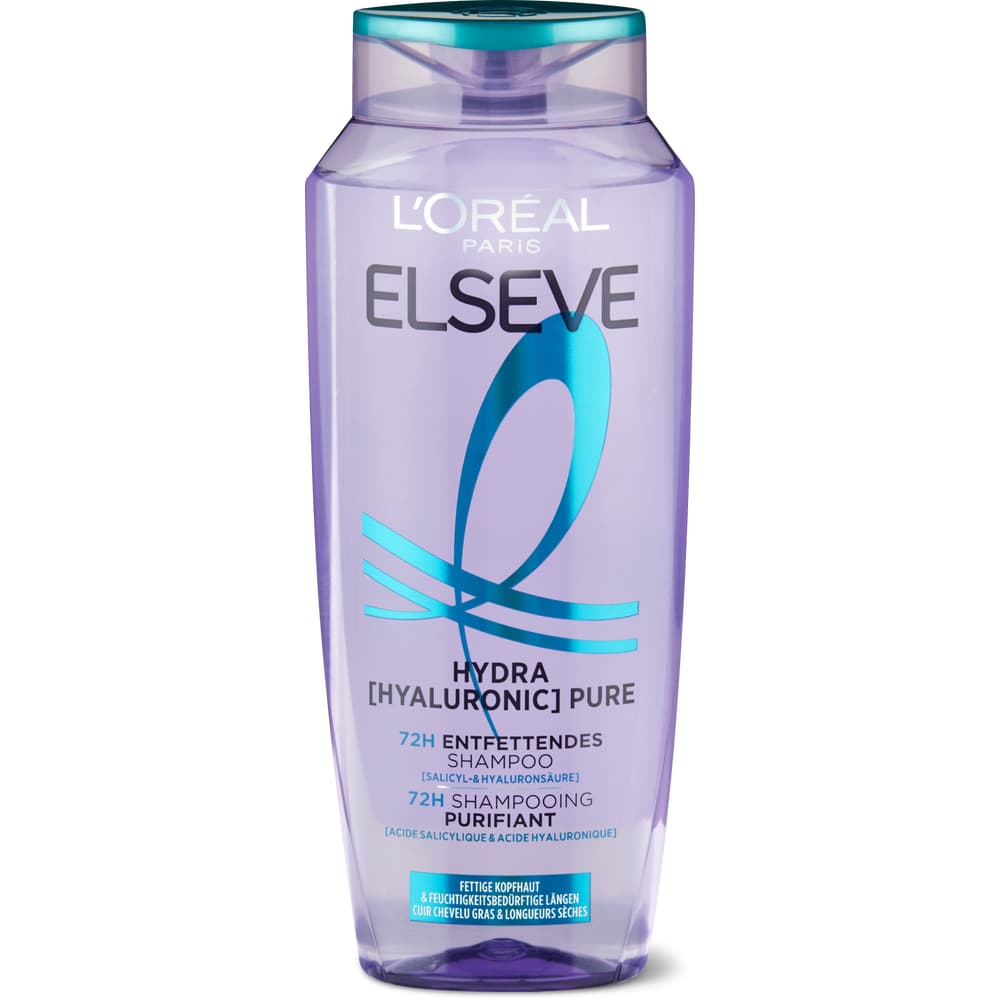 L'Oréal Paris Elseve Hydra Pure · Shampoo · Oily scalp & dry lengths ...