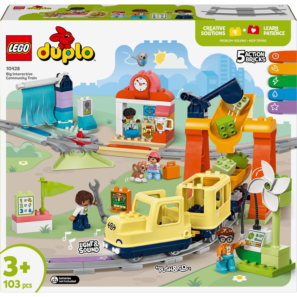Lego · Duplo Grosse interaktive Eisenbahn • Migros