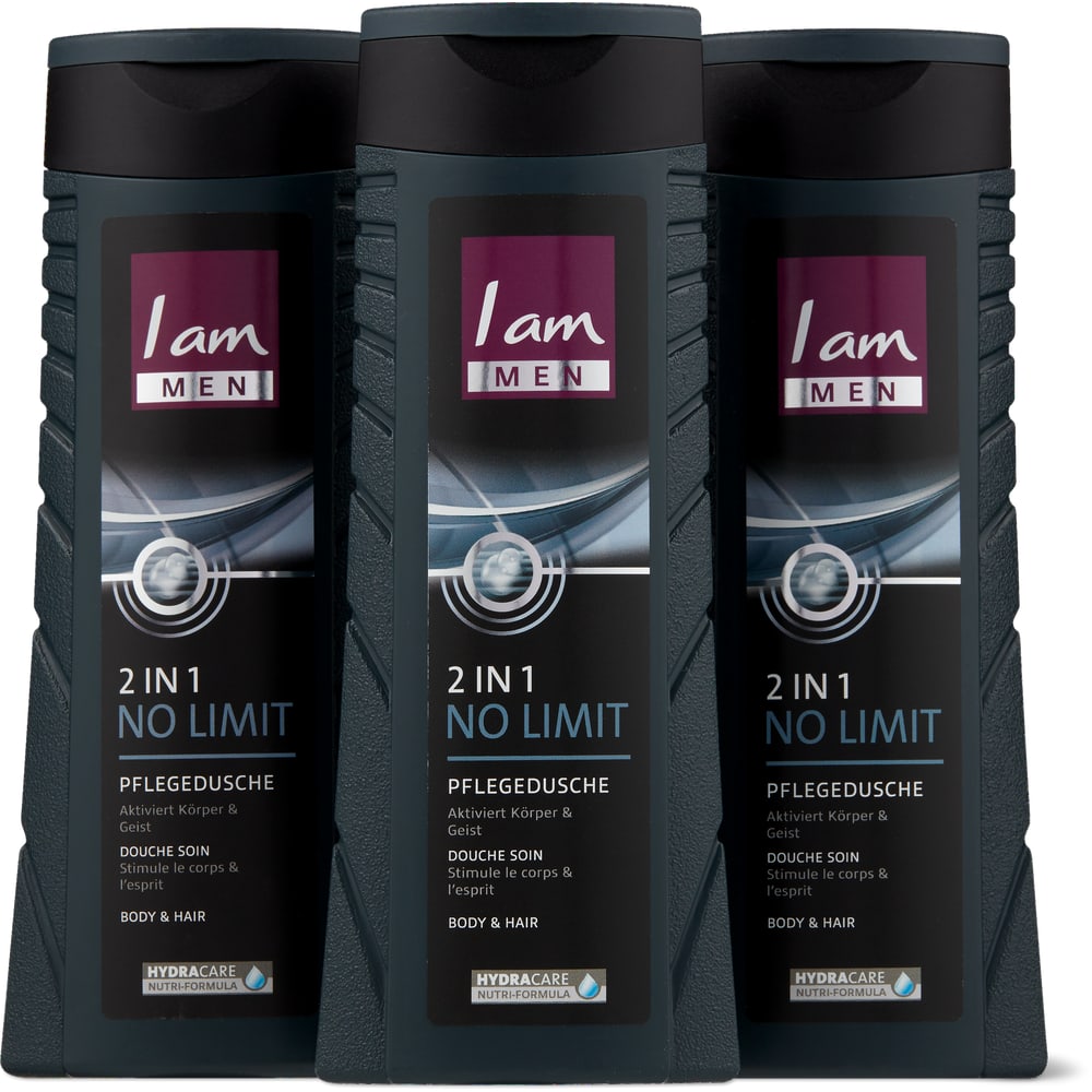 I am Men · Shampoo und Duschgel · No Limit • Migros Online