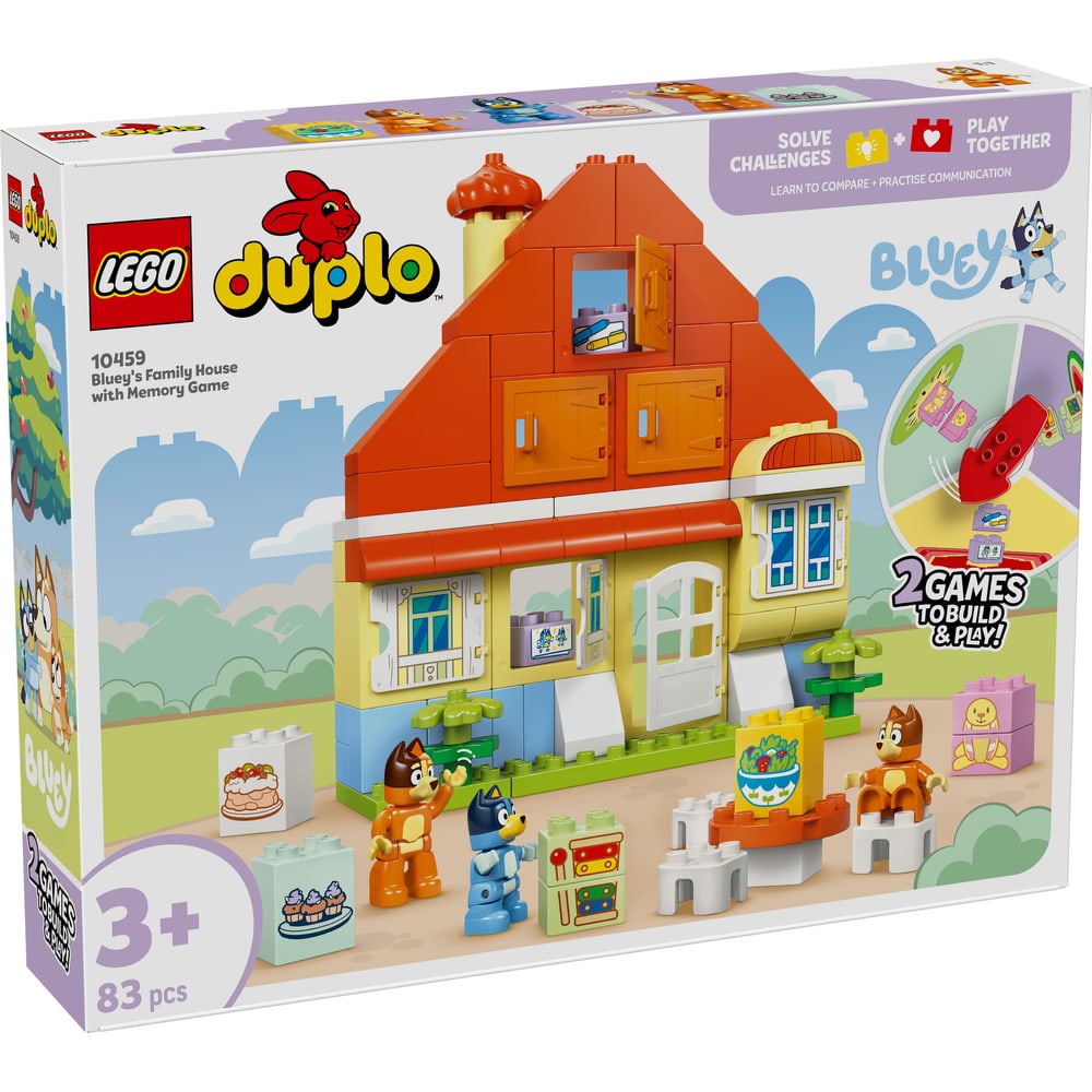 Lego · DUPLO® Bluey Blueys Familienhaus mit Memory-Spiel (10459) • Migros