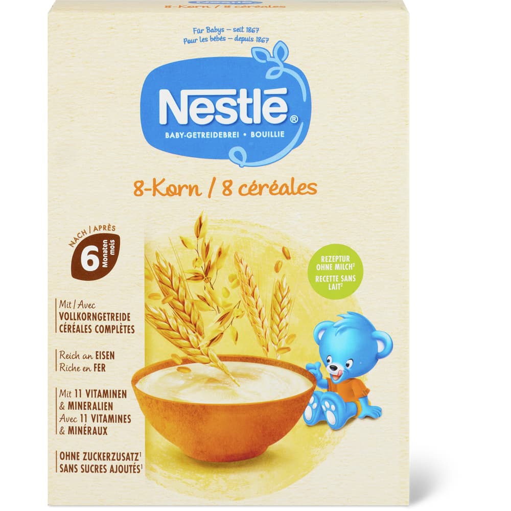 Nestlé · 4-Grain Porridge · From 6 Months • Migros
