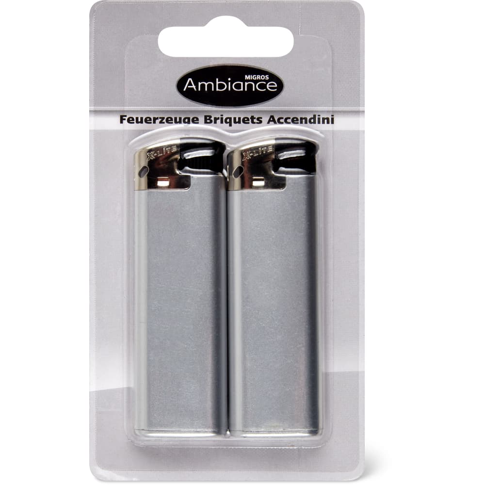 Migros Home · Electric Lighter · Silver • Migros