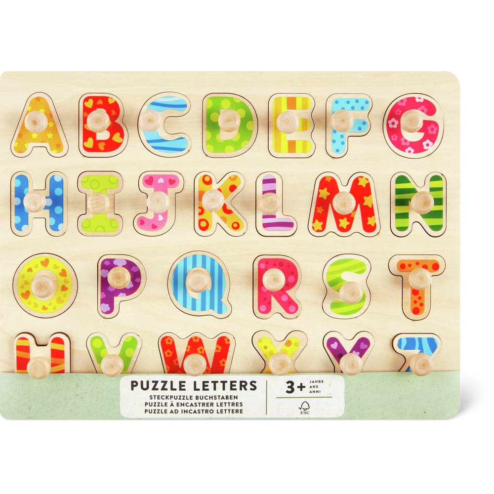 Migros Toys · Migros Letters Puzzle • Migros