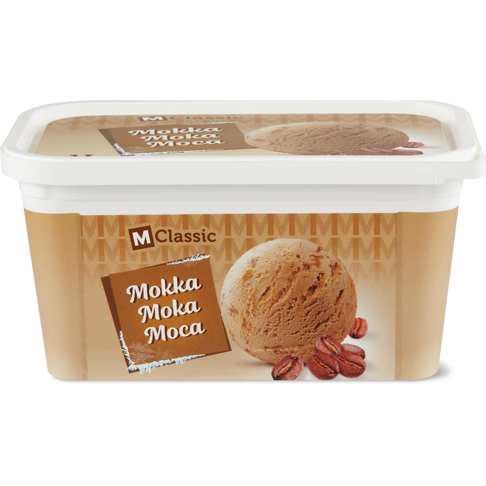 M-Classic · Rahmglace · Mokka • Migros