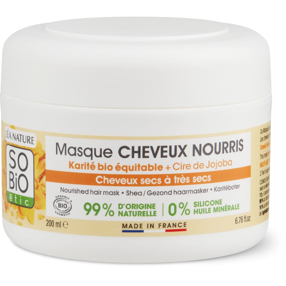 Masque capillaire au karité SoBio • Migros