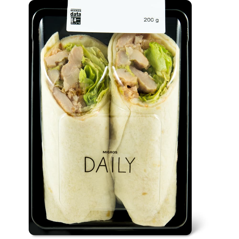 Migros Daily · Wraps poulet-avocat • Migros