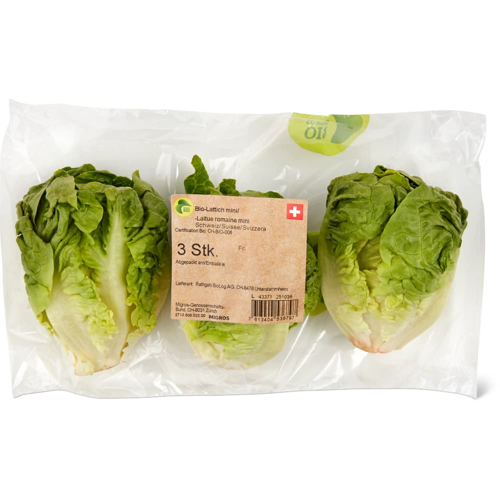 Migros Bio · Lettuce · mini • Migros Online