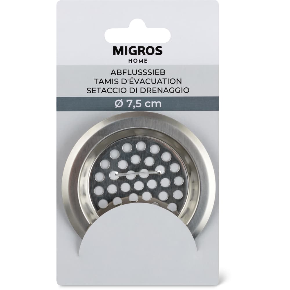 Migros Home · Steel Sink Strainer • Migros
