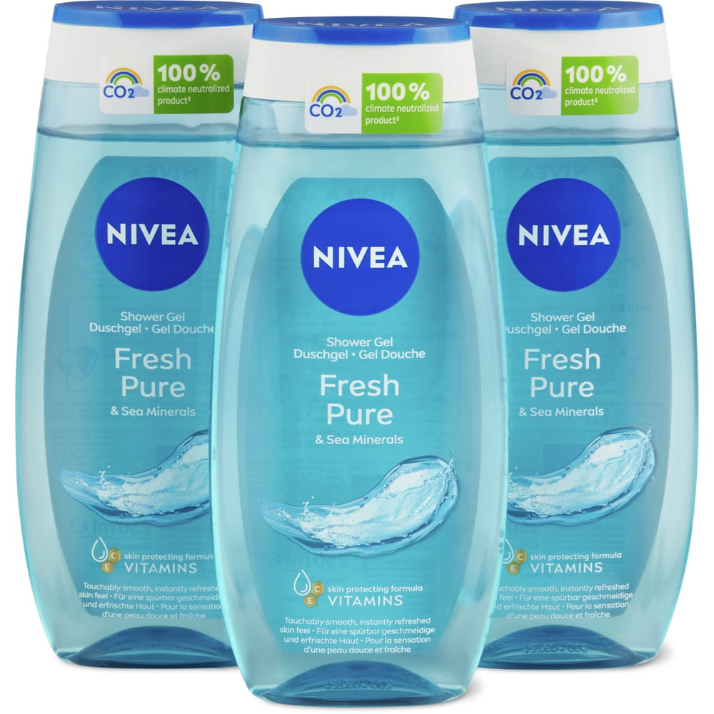 Nivea · Duschgel · Fresh Pure & Sea Minerals • Migros Online