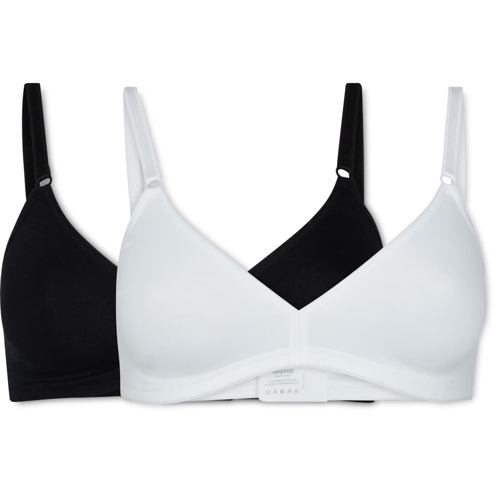 Migros Essentials · Ladies Bra Wireless · Bio Cotton Basics • Migros