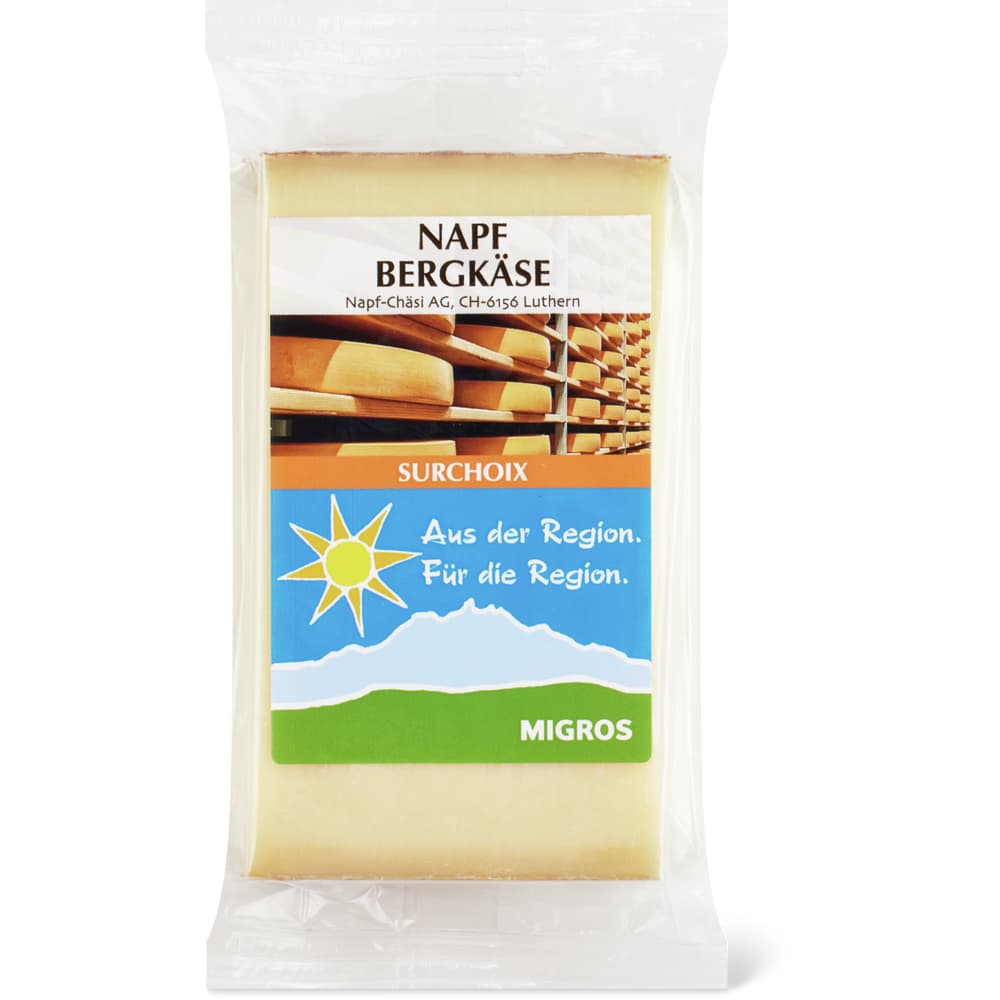 Napf Mountain Cheese · Aus der Region, Surchoix • Migros