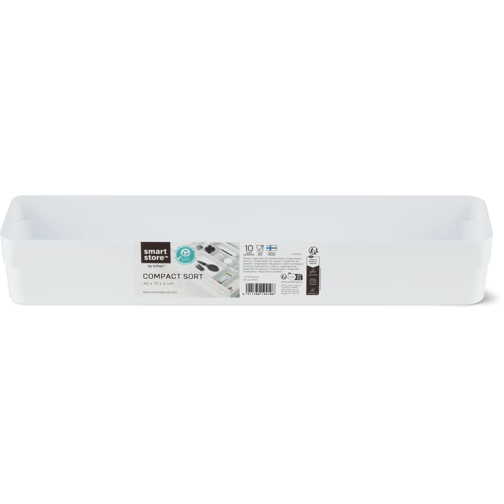 SmartStore Compact SORT 4 · 40 x 10 x 6 cm, weiss • Migros