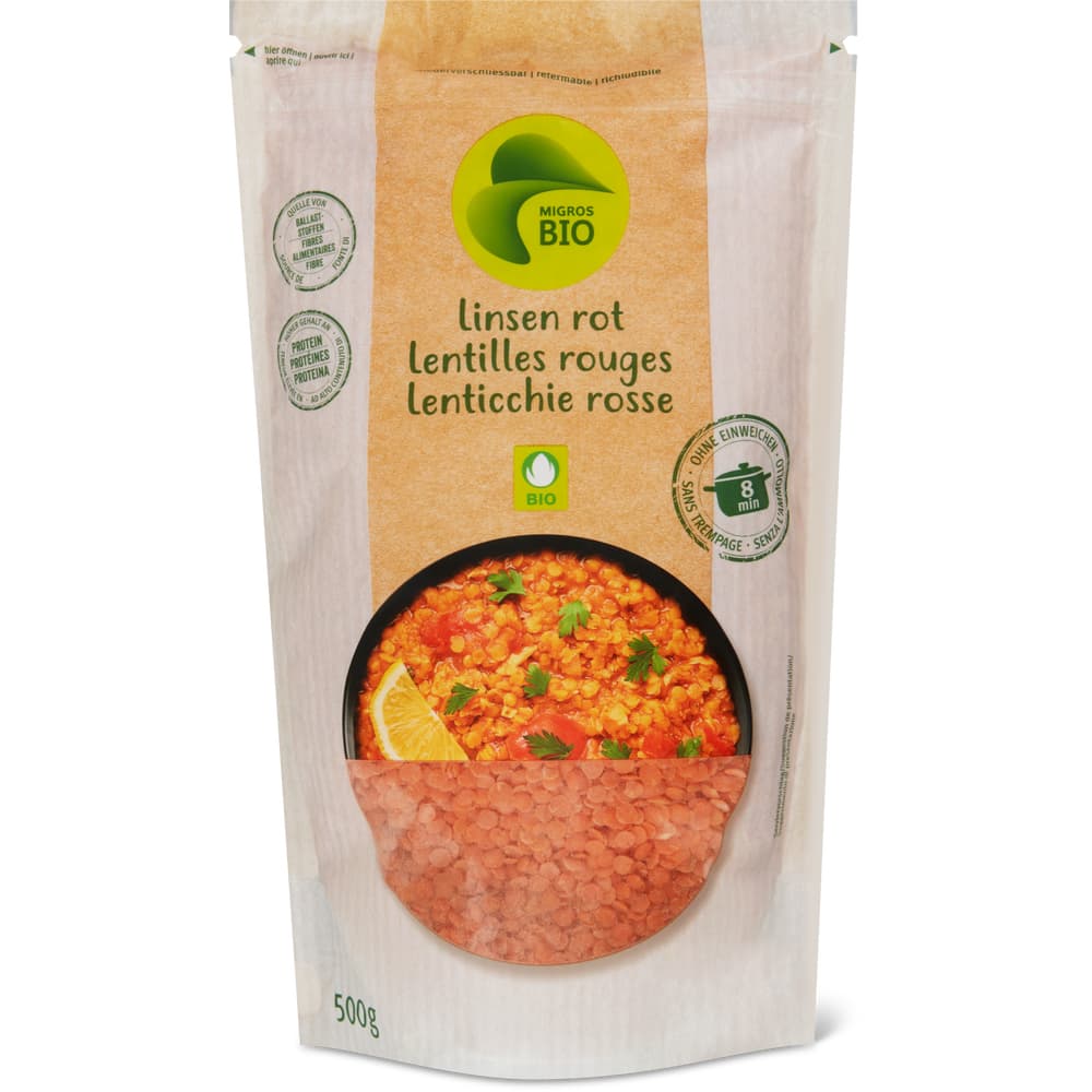 Migros Bio · Rote Linsen • Migros Online