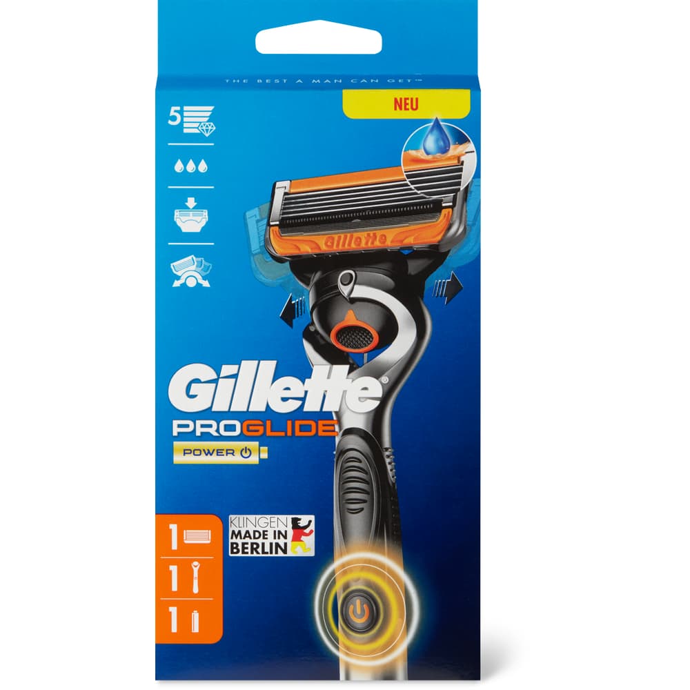 Gillette ProGlide Power · Razor · 5 blades • Migros